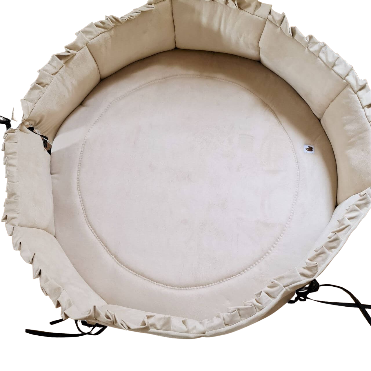 Boxbekleding-boxkleed-boxomranding-beige-luxe strikken-bumper ...